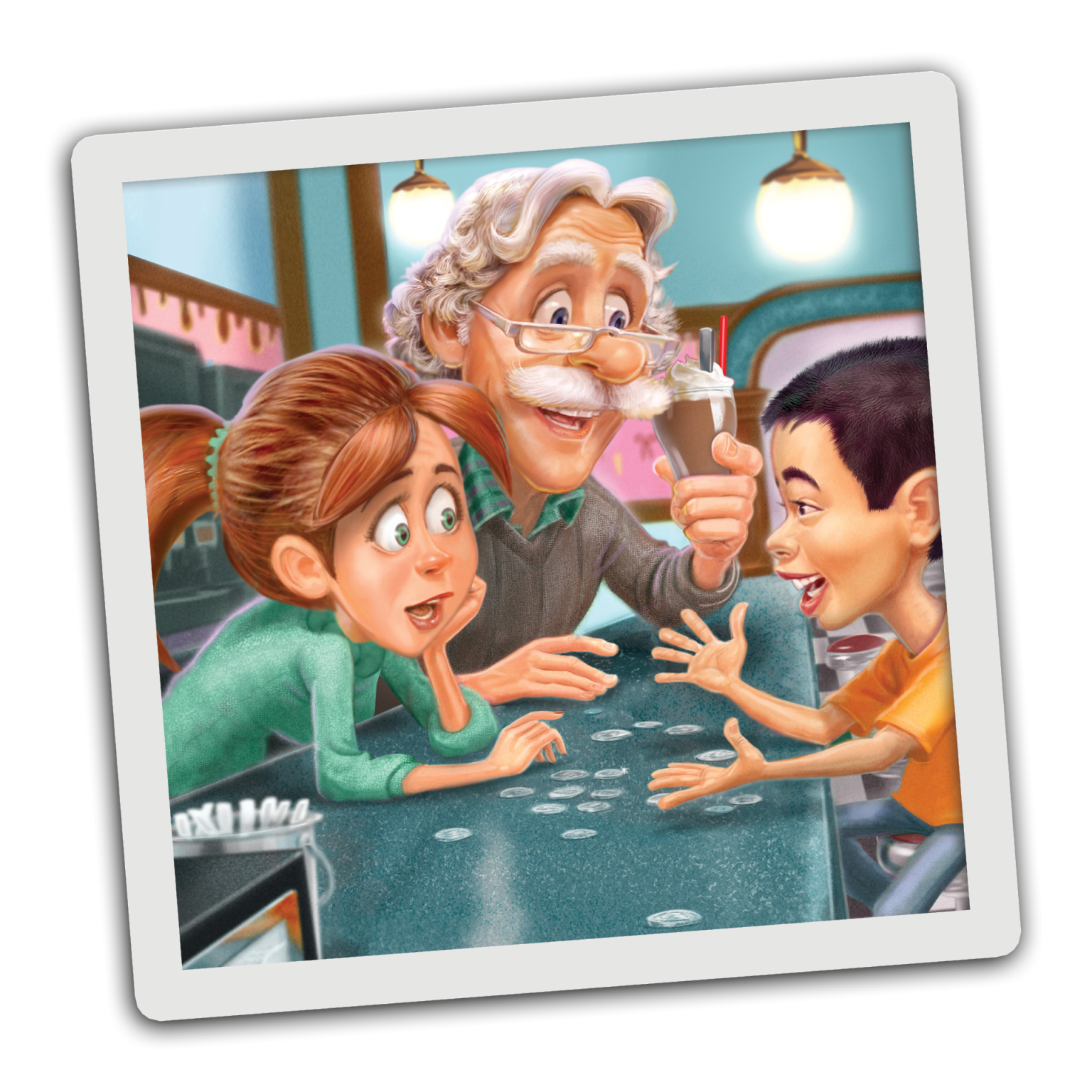 Soda Shoppe Look and Find - Adventures in Odyssey